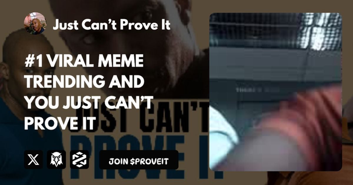 $PROVEIT | Just Prove It